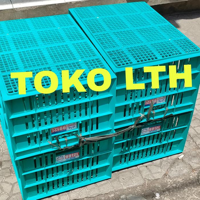 Jual CONTAINER KERANJANG INDUSTRI BOX SERBAGUNA 9912L ATARI GREEN LEAF ...