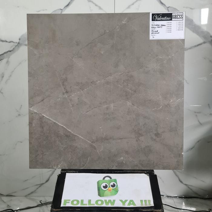 Jual Granit Valentino Gress Bulgari DARK GREY 60x60 cm MATT - Kab ...
