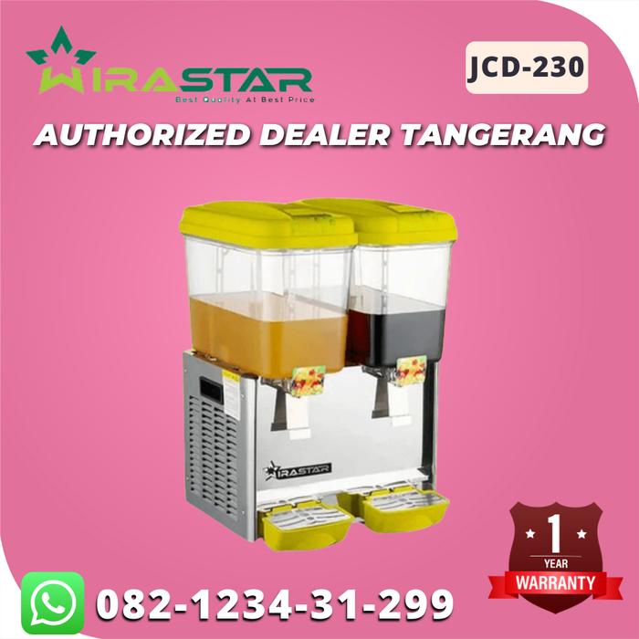 Jual JUICE DISPENSER SPRAY WIRASTAR JCD-230 / MESIN JUS DISPENSER 2 ...