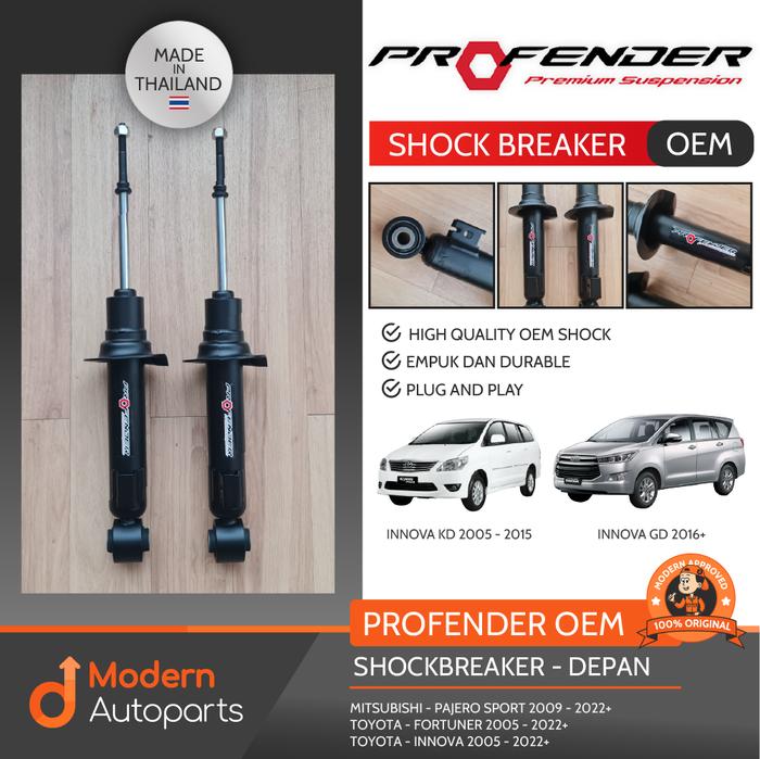 Jual Shockbreaker Profender OEM DEPAN Innova KD & Reborn 2005-2022 PNP ...
