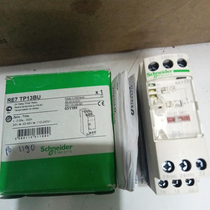 Jual timer relay RE7TP13BU Schneider original - Kota Bandung - ze ...