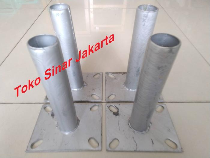 Jual Baseplate Base Plate Tapak Tatakan Roda Perancah Steger ...