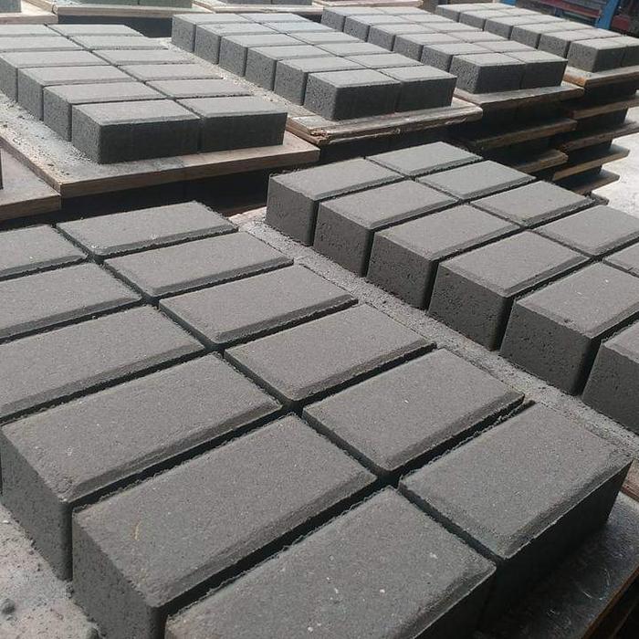 Jual PAVING BLOCK / CONBLOCK BATA 6cm PRESS MESIN - Abu Hidrolik - Kota ...