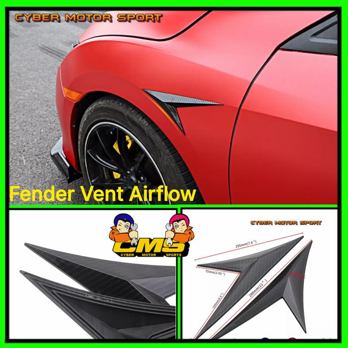 Jual universal side airflow . Airflow universal. airscope motif carbon ...