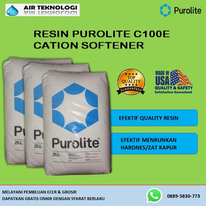 Jual ION EXCHANGE RESIN CATION SOFTENER PUROLITE C-100E / IMPORT USE - Jakarta Utara - AIR ...