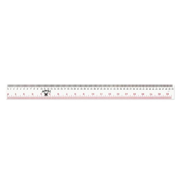 Jual 50cm Penggaris Butterfly Plastik Plastic Acrylic Ruler Mistar ...