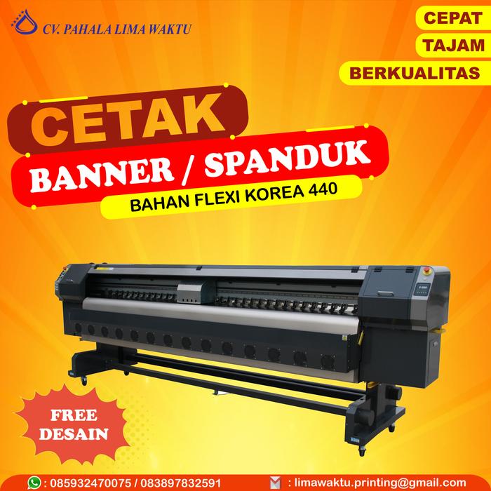 Jual CETAK BANNER / SPANDUK OUTDOOR FLEXI KOREA 440 - Kab. Bekasi ...