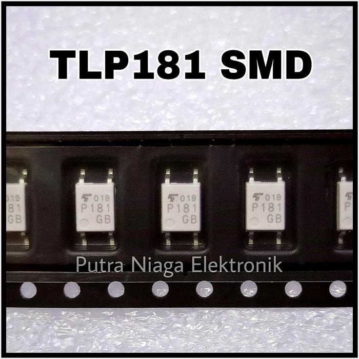 Jual TLP181 SMD / P181 / PC181 Optocoupler 4 pin Opto-Isolator - Kota ...