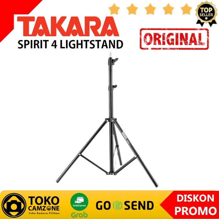 Jual Takara Spirit 4 Lightstand With Air Cushion - Stand Lampu LED ...