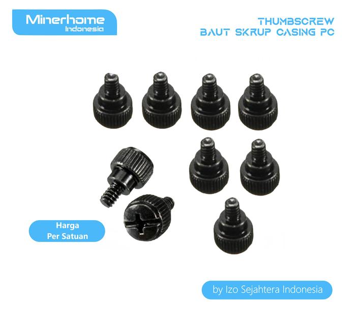 Jual Baut Skrup Thumbscrew Tutup Casing PC - Kota Surabaya - Minerhome ...