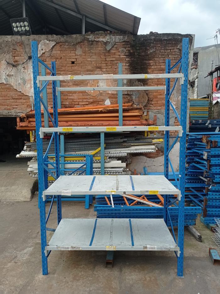 Jual Rak Gudang heavy duty / Rak beam gudang / Rak 400kg/level - 4 ...