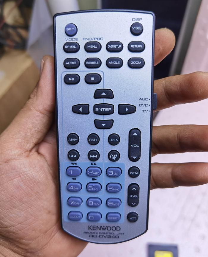Jual remote double din KENWOOD / remote HEAD unit KENWOOD RC-DV340 ...