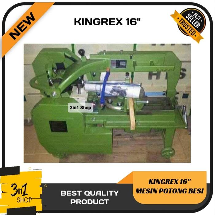 Jual Mesin Potong Besi / Gergaji Besi / Hacksaw KingRex 16 Inch - Rex ...