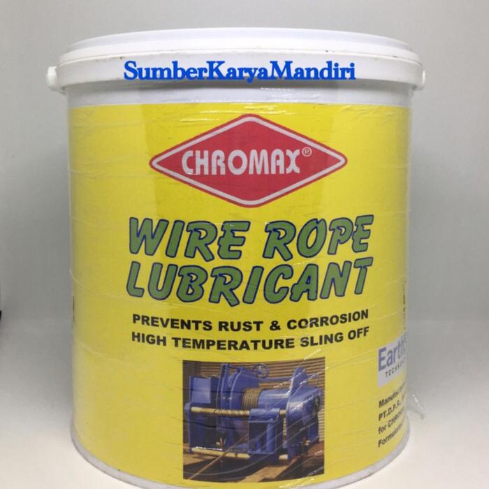 Jual Chromax Wire Rope Lubricant / Chromax Grease Pelumas Sling (3,78Kg ...