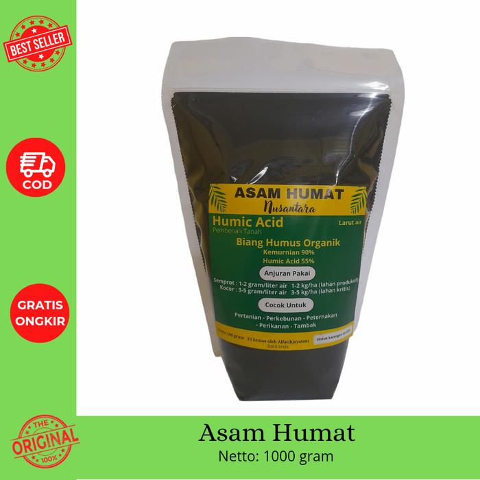 Promo Asam Humat 90% Humic Acid Original 1 kg Serbuk Pembenah Tanah - Kab. Pasuruan ...