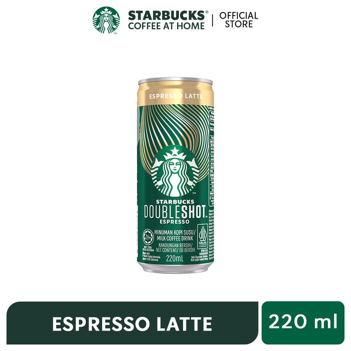 Jual STARBUCKS DoubleSHOT Espresso Latte Kaleng 220ml - Kota Tangerang ...