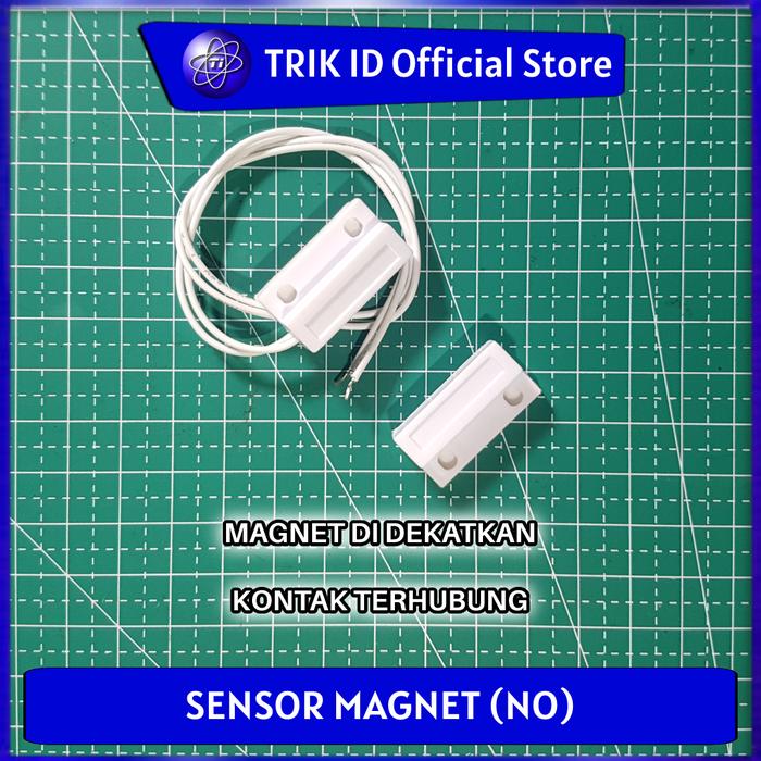 Jual Sensor Pintu Magnet (NO) Magnetic Door Switch Normally Open - Kota ...