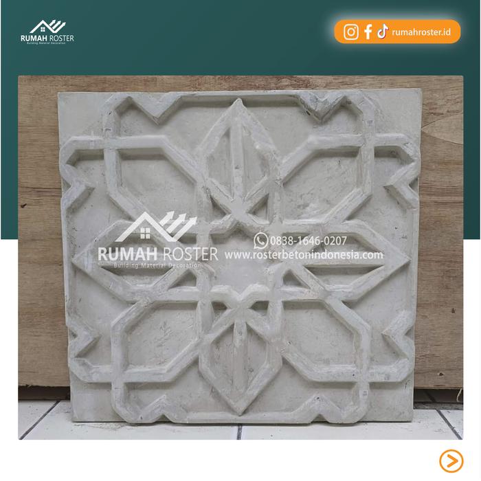 Jual WALLPANEL DINDING 3D BETON / PANEL DEKORASI DINDING- UKURAN 50 x ...
