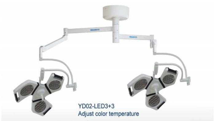 Jual LAMPU OPERASI LED HFMED YD02 - LED 3+3 - Kota Depok - CAPNOMED ...