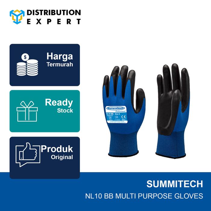 Jual Summitech NL10 BB Multi Purpose Gloves - XL - Kota Surabaya ...