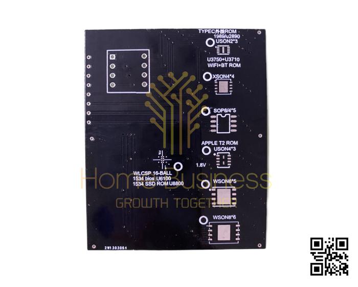 Jual Adapter Soket Socket Solder Macbook Apple T2 Bios WSON USON SOP8 ...