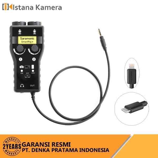 Jual Saramonic Smartrig+ / Uc / Di 2-channel Xlr Microphone Audio Mixer - 3.5mm Trs Di Seller ...