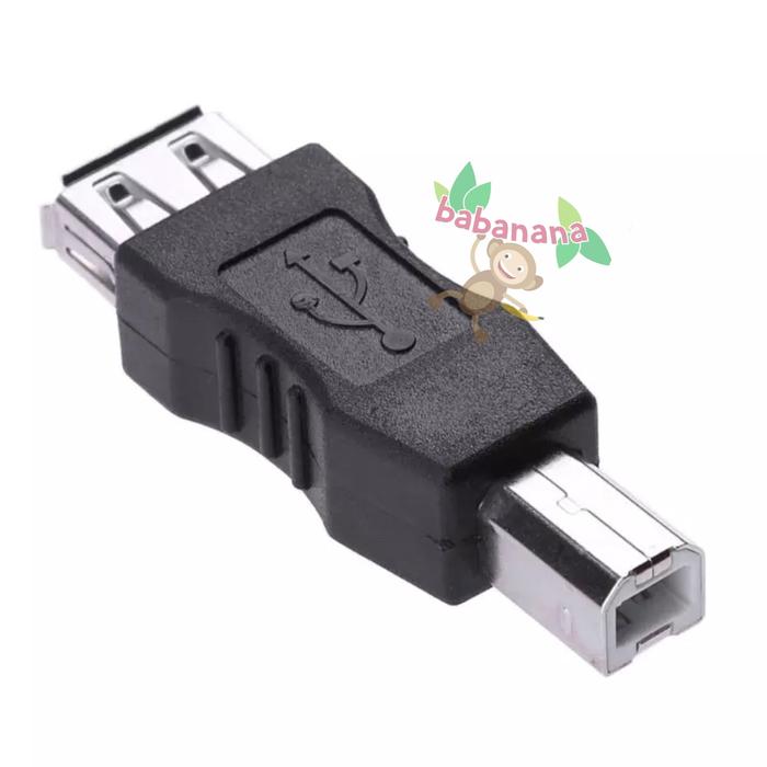Jual Usb Type A To Type B Adapter Converter Printer Scanner Port ...
