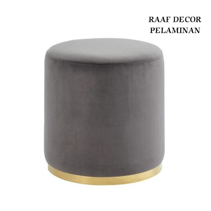 Jual SOFA STOOL BULAT TABUNG // SOFA STOOL OTTOMAN // STOOL RIAS - Kab ...