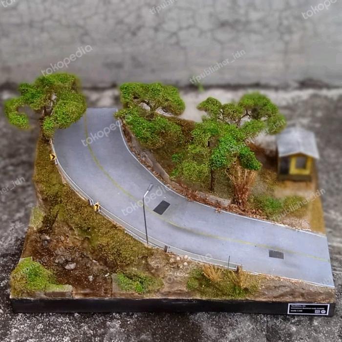 Jual Jalan raya Miniatur / Diorama / Maket / Replika Jalanan dan sungai ...