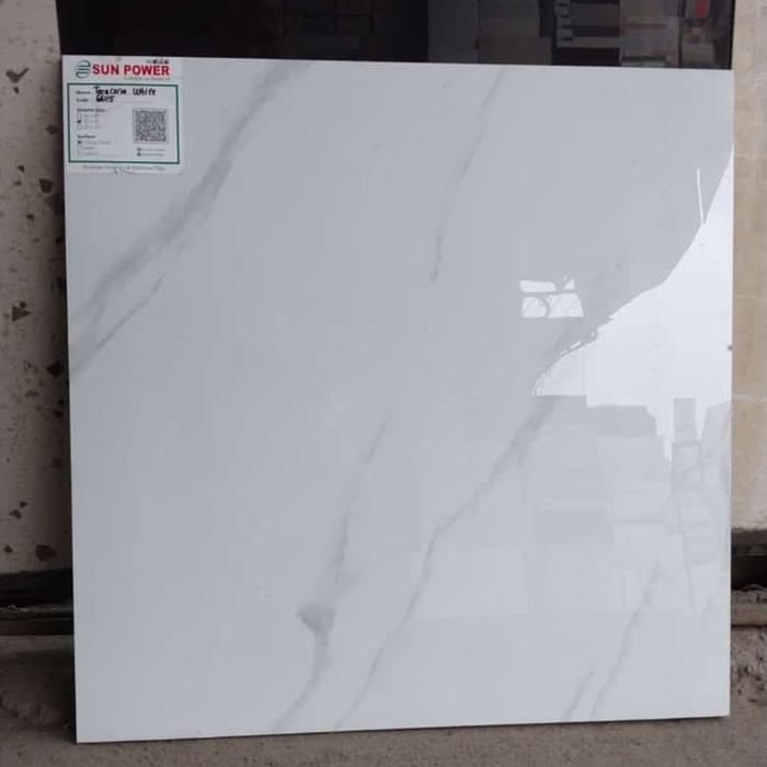 Jual Granit Lantai 60x60 Sun Power 6115 putih motif marble - Kab. Bogor - MITRA CENTRAL GRANIT ...