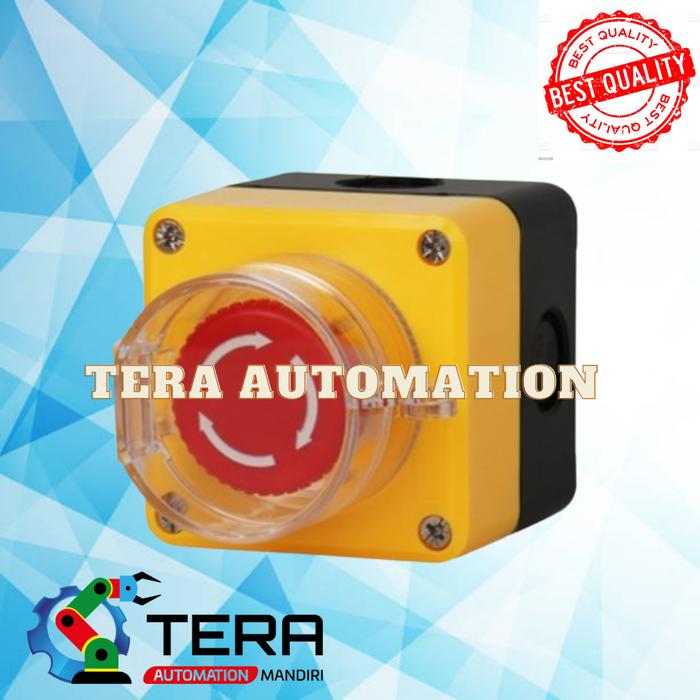 Jual TOMBOL EMERGENCY STOP + BOX + 1NC DURURAT PUSH BUTTON READY STOK ...
