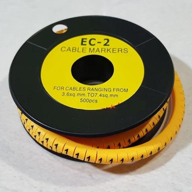 Jual Kabel Marker EC2 / Cable Marker EC 2 Angka 0-9 Huruf A-Z Tanda ...