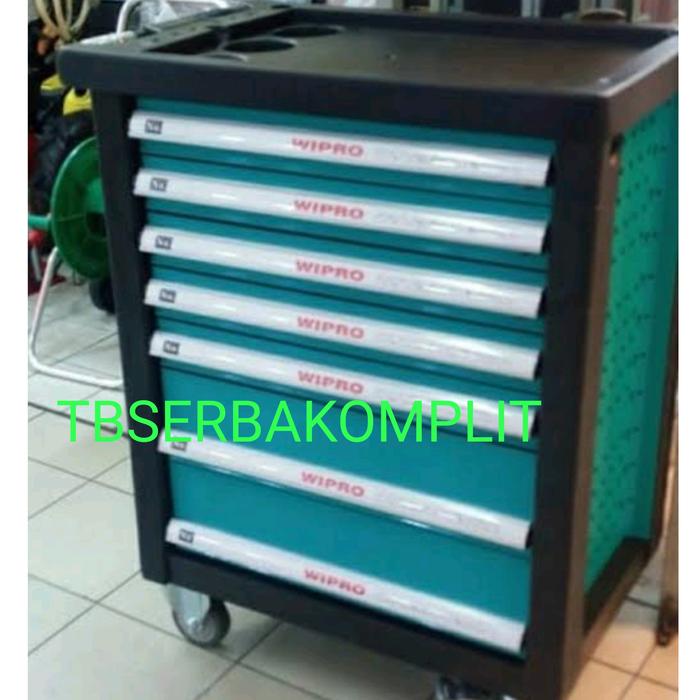 Jual Tool Cabinet Trolley 7 Drawer Wipro TCT-07D Troli Kabinet 7 Laci ORI - Jakarta Barat - TB ...