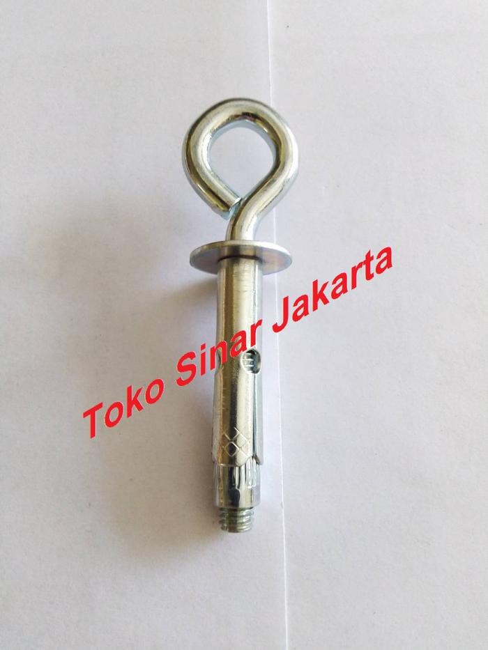 Jual Dynabolt Gantung Gantungan Dynabolt Kait Hook Tertutup 8 mm x 45 ...