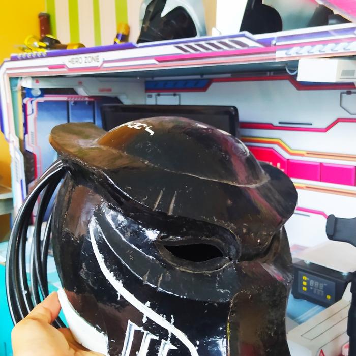 Jual helm half face SNI custom karakter cosplay predator - Kab. Klaten ...