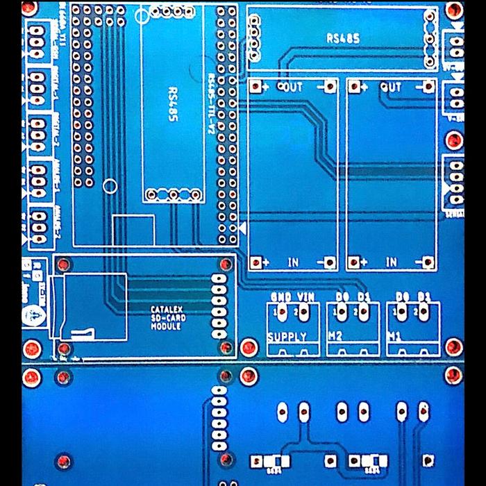 Jual PCB Custom Board Komunikasi Modul IoT GSM900 With Modbus 485 ...