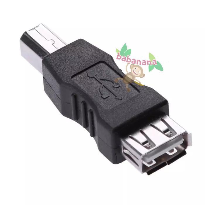 Jual Usb Type A To Type B Adapter Converter Printer Scanner Port ...