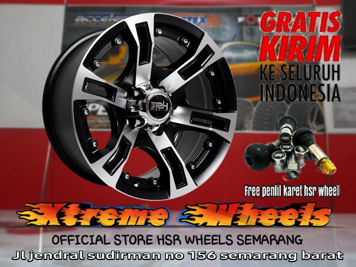Jual velg hsr wheel raito r15 lebar 8 et15 pnp innova terios taruna xpander - Kota Semarang ...