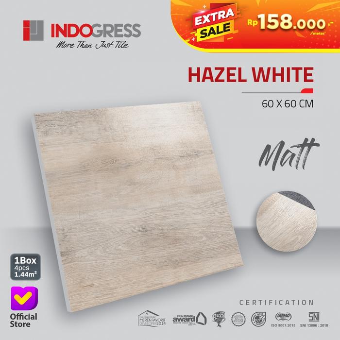 Jual INDOGRESS 1st Grade - Hazel White - 60x60 - Matt - Jakarta Pusat - Indogress Granite Tile ...