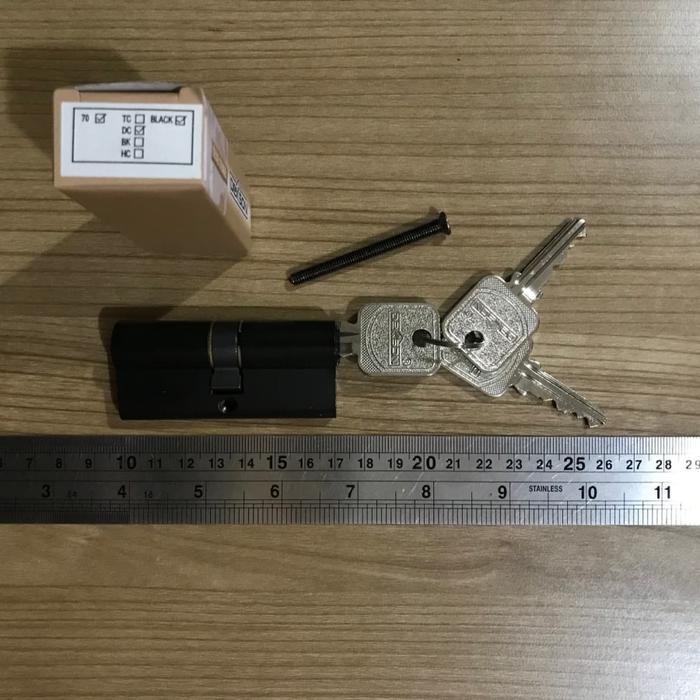 Jual CYLINDER DEKKSON CYL DC DL 70MM MATT BLACK - Jakarta Barat ...