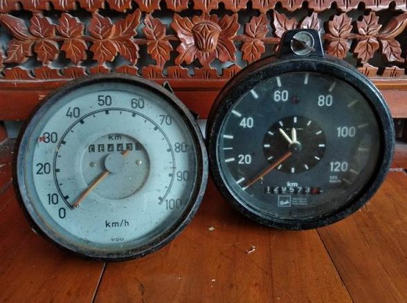 Jual Speedometer Mercedes-Benz UNIMOG KMH VDO & Speedometer Kienzle ...
