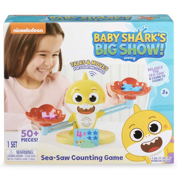 Jual Pinkfong Wowwee Baby Sharks Seesaw Counting Mainan Berhitung Anak ...