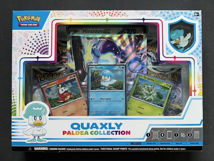 Jual ENG Pokemon Quaxly Paldea Collection-Miraidon Ex Jumbo - Jakarta ...