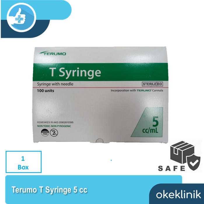 Jual Terumo Syringe 5 cc - T Syringe With Needle - Jakarta Selatan ...