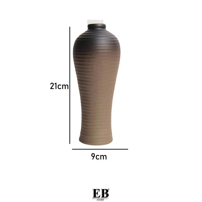 Jual Vas Bunga Modern Minimalis / Nature Crude Pottery Vase EB Home 928 ...