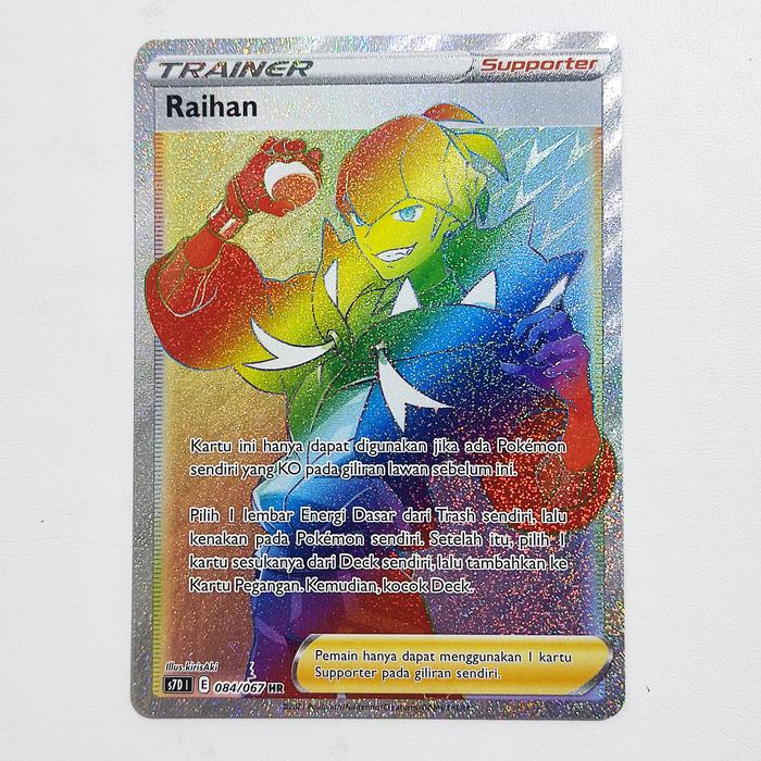 Jual Raihan HR 084/067 S7D - Kartu Pokemon Indonesia - Jakarta Timur - Pokemon Bunta | Tokopedia