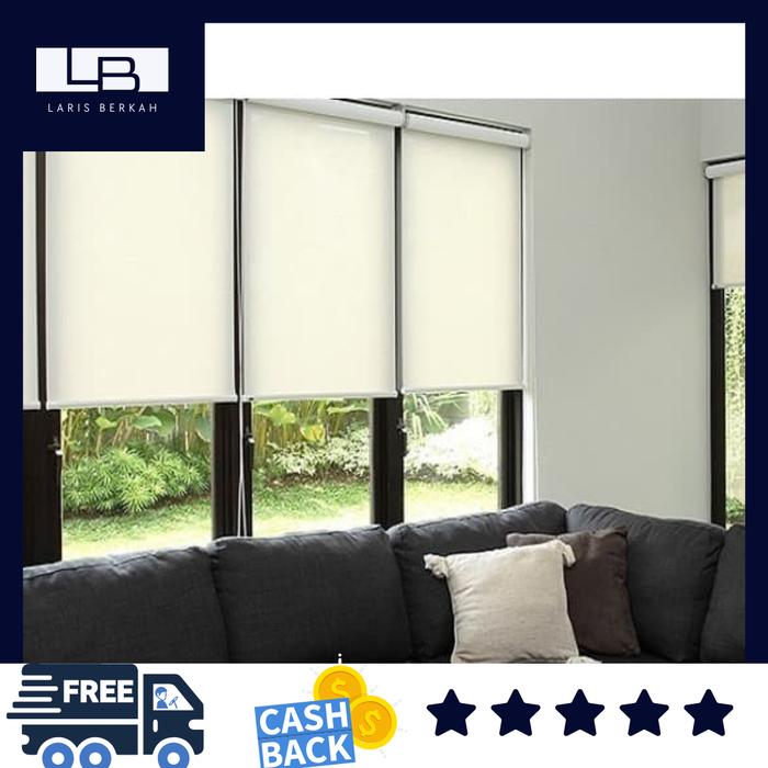 Jual ROLLER BLIND UKURAN PANJANG 90 CM TINGGI 50 CM - Jakarta Barat ...