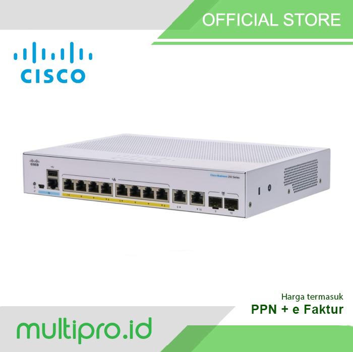 Promo Cisco CBS250-8P-E-2G-EU ,8-port GE, PoE, Ext PS, 2x1G Combo ...