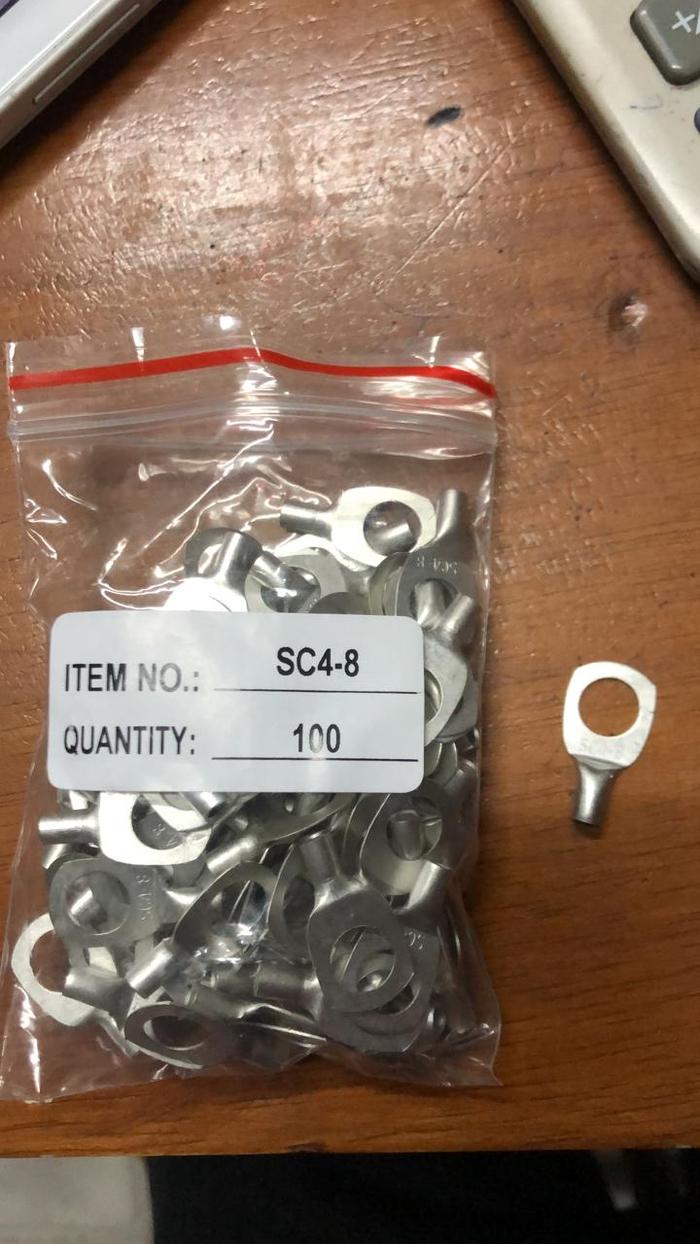 Jual Kabel Skun SC / Skun Kabel SC 4-8 / Cable Lug / Scun Cable 4-8 ...