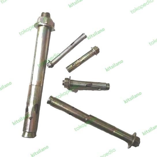 Jual DYNABOLT 16x150 BAUT DINABOL M16 panjang 15cm BAUT BETON BOR ...
